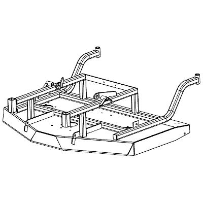 Pro-Shop | 521354 - MOWER DECK - 65" REAR | Progressive Turf Equipment Inc