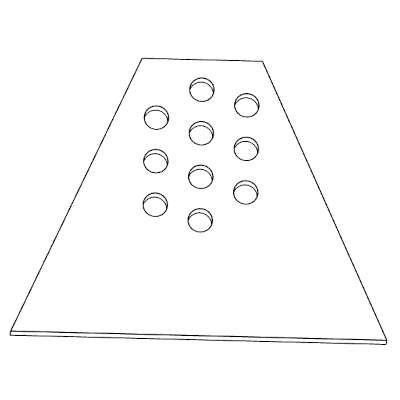 Pro-Shop | 600067 - DECK MOUNT SIDE PLATE | Progressive Turf Equipment Inc